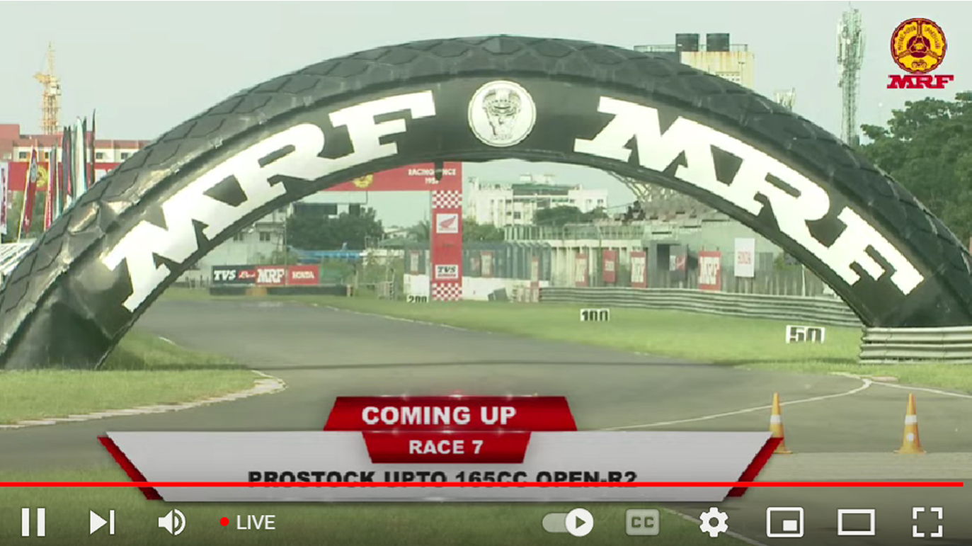 LIVE-MRF MMSC FMSCI Indian National Motorcycle Racing Championship 2023 ...